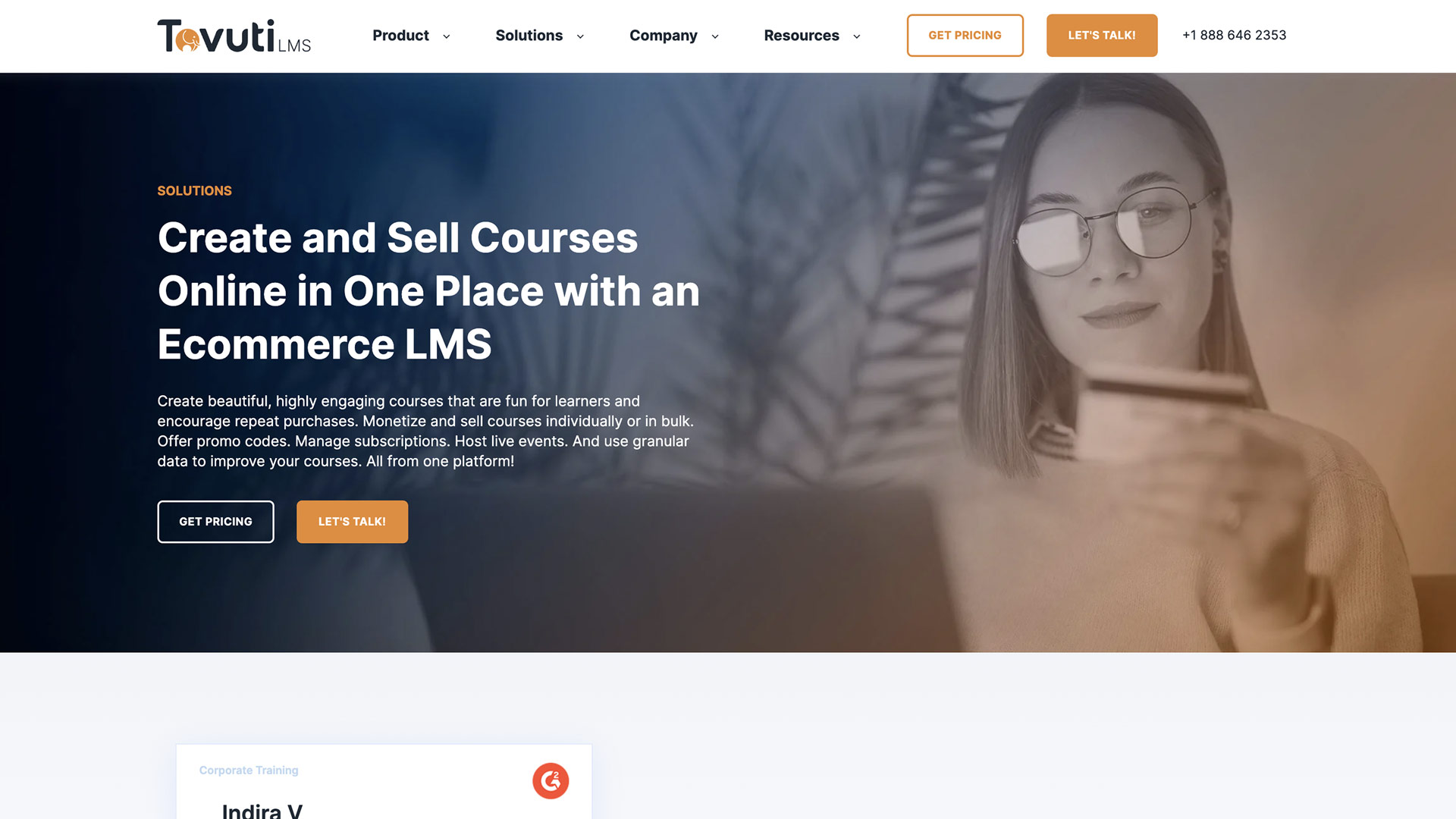 E-Commerce LMS | Create and Sell Courses Online | Tovuti LMS